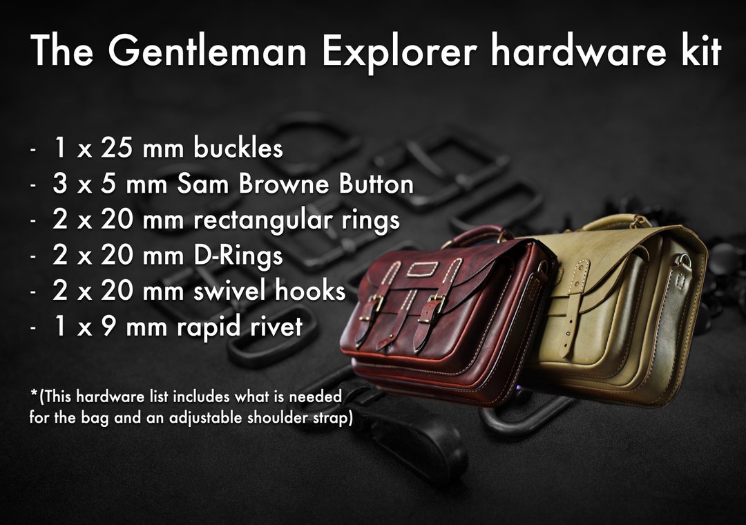 Dieselpunkro Gentleman Explorer Hardware Kit - Etsy