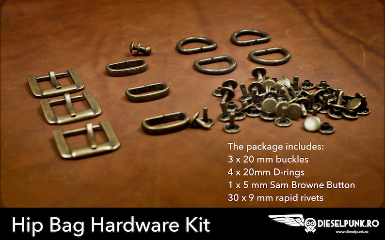 Tony See Patterns - Hip Bag Hardware Kit - Etsy