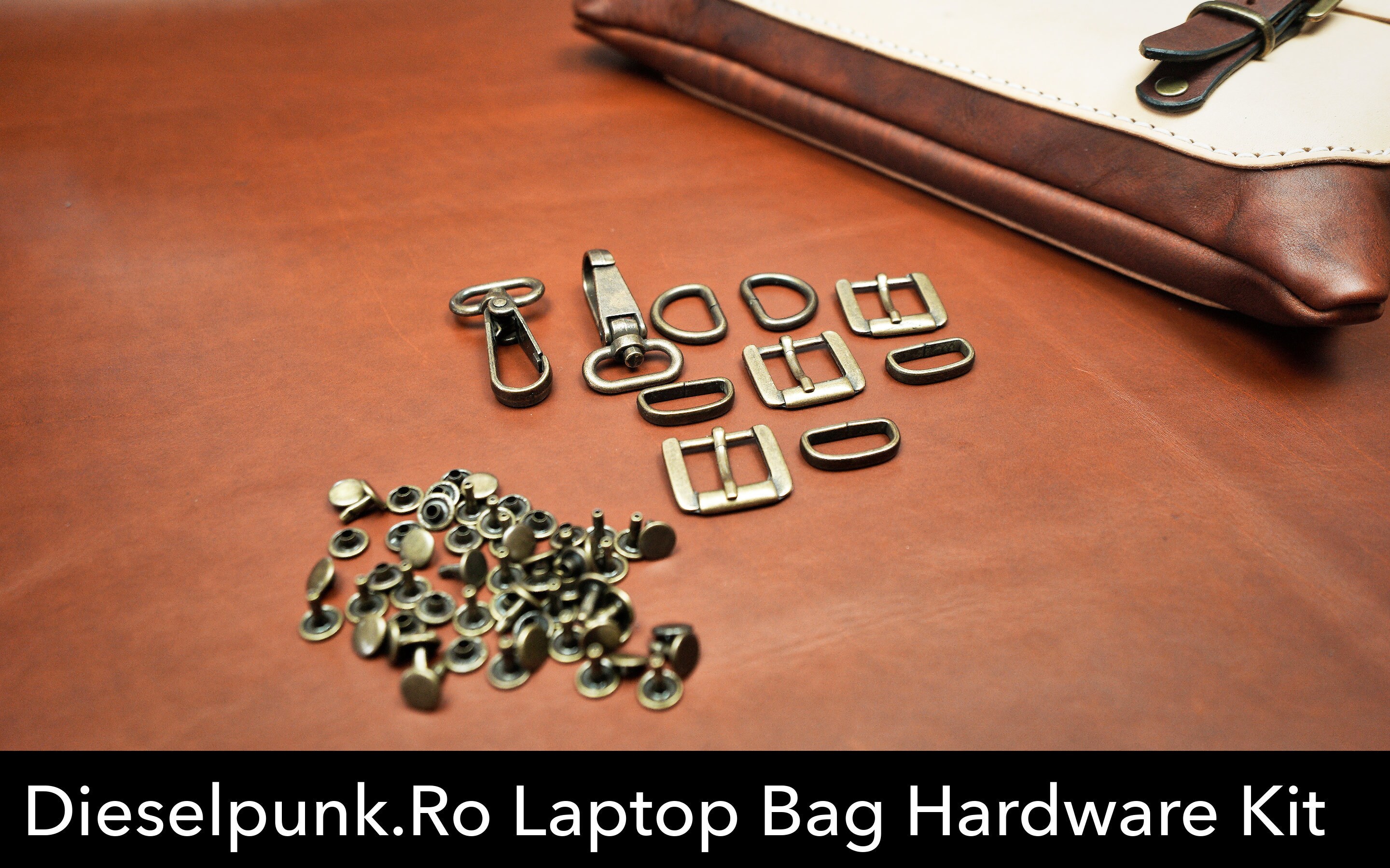 Dieselpunk.ro Laptop Bag Hardware Kit - Etsy