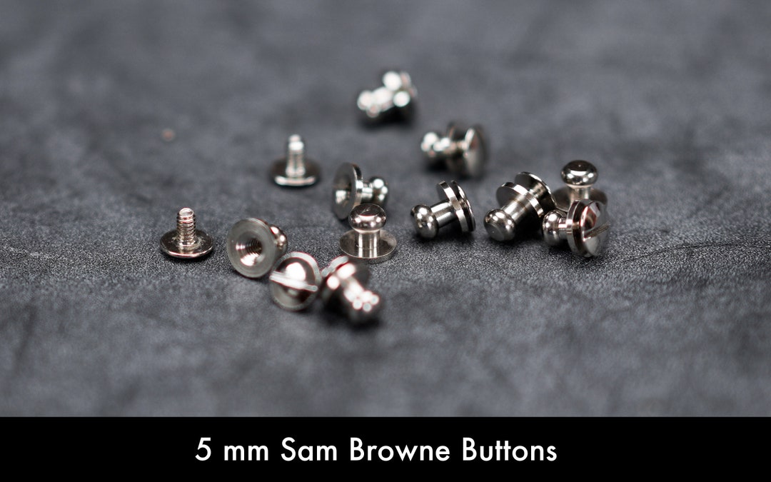 Sam Browne Buttons - Etsy