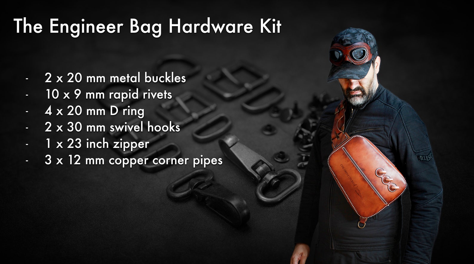 The Engineer Bag Hardware Kit - Etsy