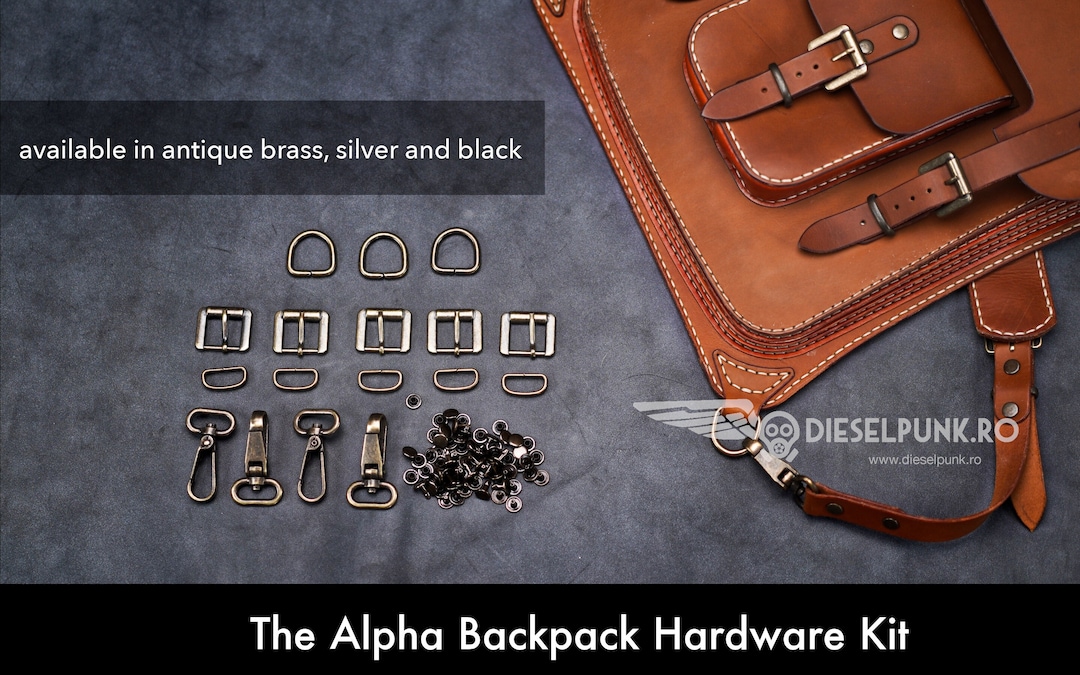 Tony See Pattern - the Alpha Backpack - Hardware Kit - Etsy