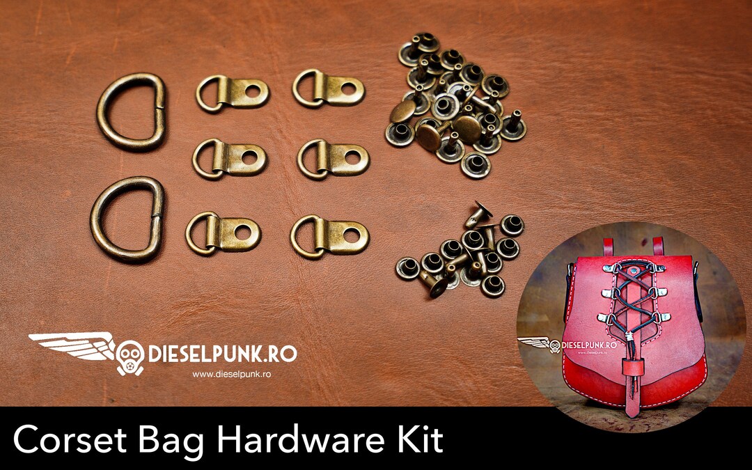 Dieselpunk.ro Corset Bag Hardware Kit - Etsy