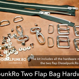 Dieselpunkro Two Flap Hardware Kit - Etsy