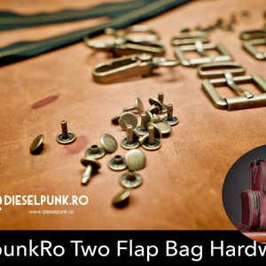 Dieselpunkro Two Flap Hardware Kit - Etsy