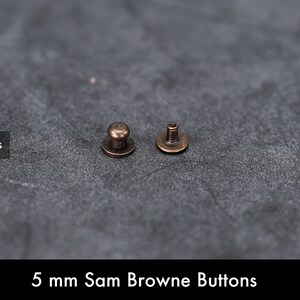 Sam Browne Buttons - Etsy