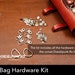 Dieselpunk.ro Corset Bag Hardware Kit | Complete DIY Set - Etsy