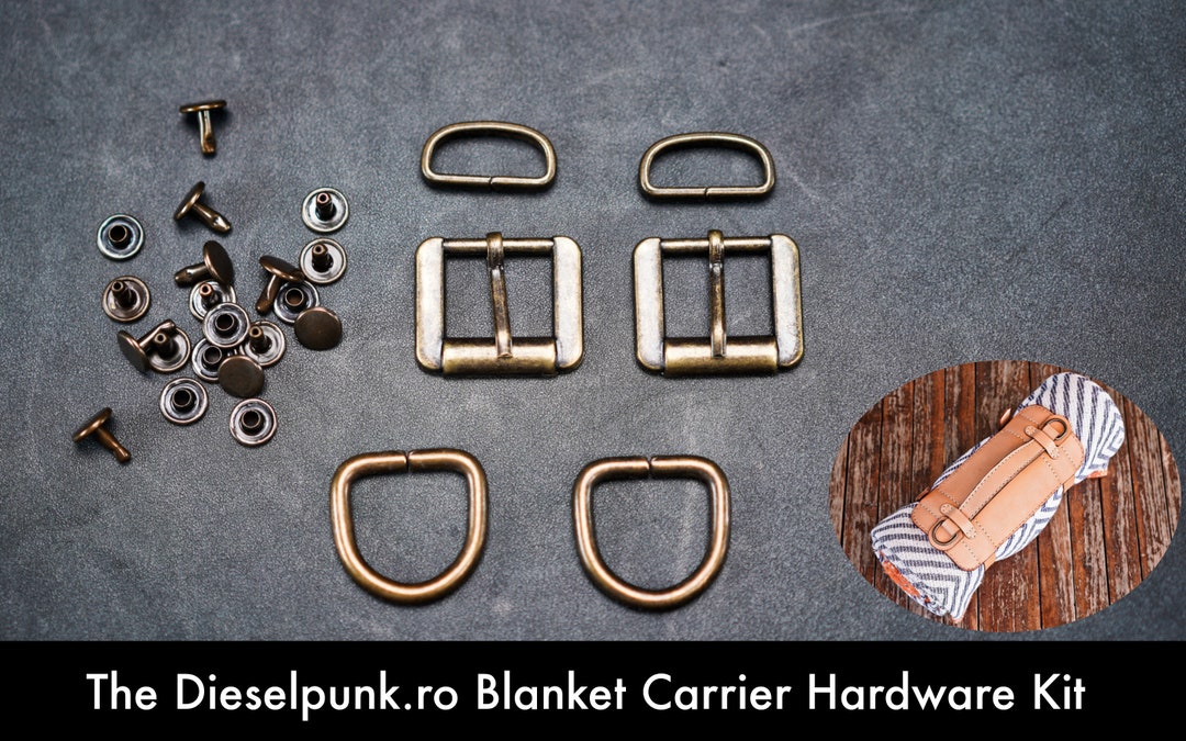 Dieselpunk.ro Blanket Carrier Hardware Kit - Etsy