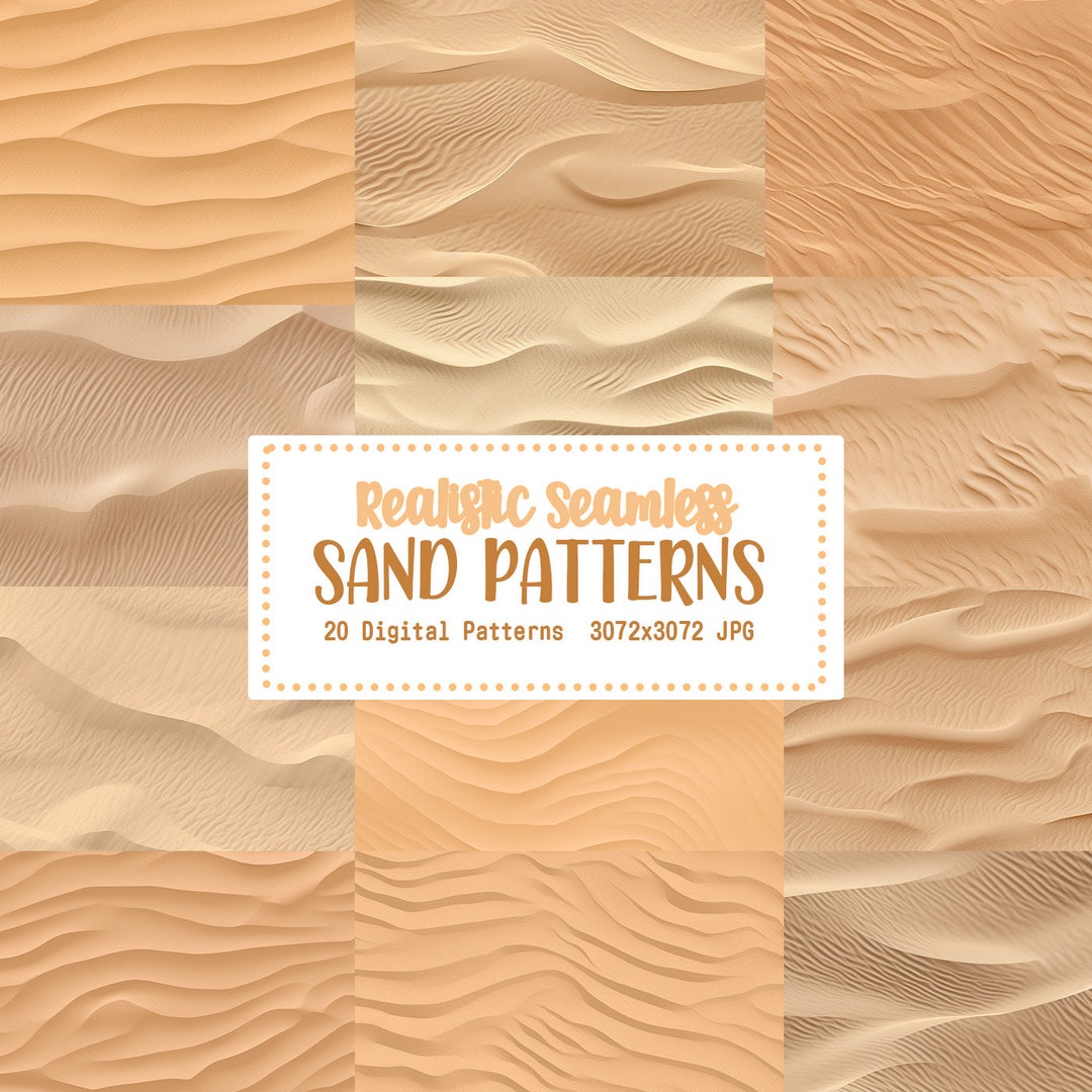20 Digital Sand Patterns - Etsy