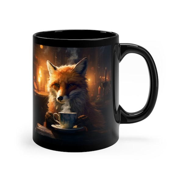 Fox Mug - Etsy