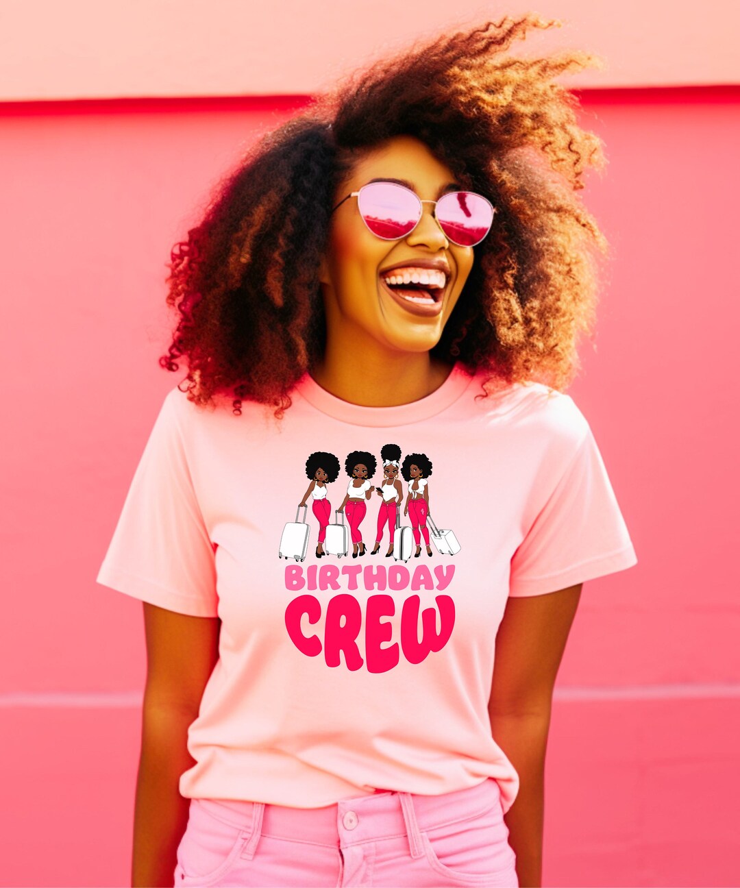 Birthday Crew Girl Trip, Black Women Birthday Crew, Unisex Birthday ...