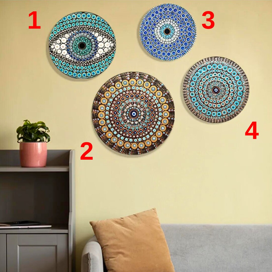 Evil Eye Wall Art,evil Eye Decoration,protection Gifts,nazar,house ...