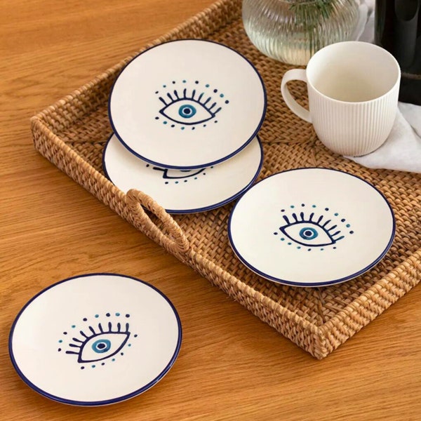 Ceramic Evil Eye Wall Decor - Etsy