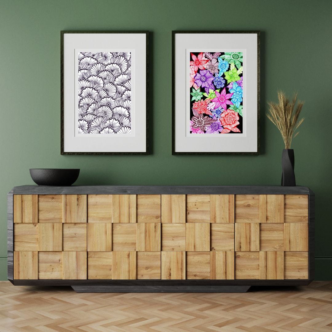 Color Pop Wall Art Digital Art Art Print Digital Print Original Art ...