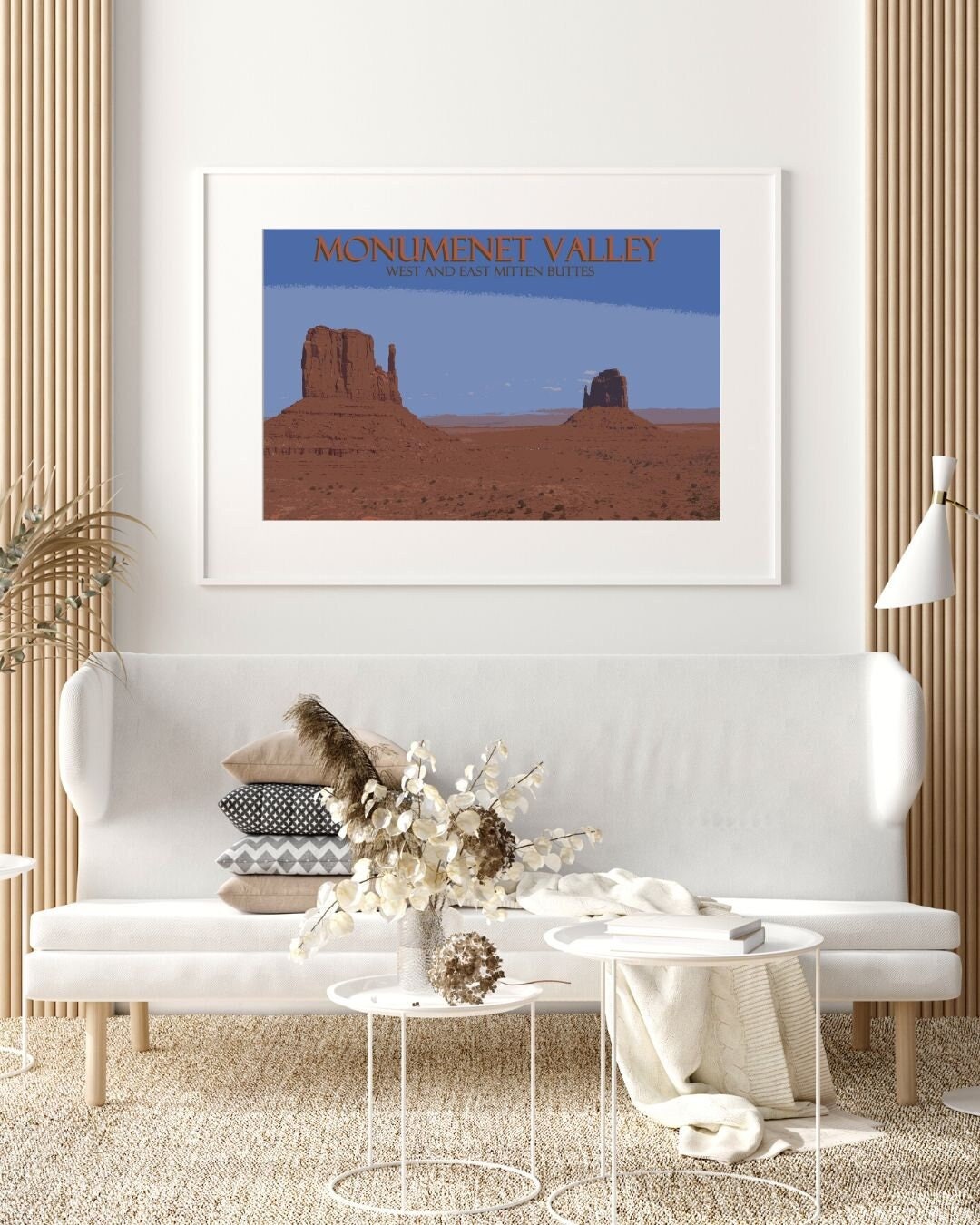 Mittens, Monument Valley Poster | Wall Art | Digital Art | Art Print ...