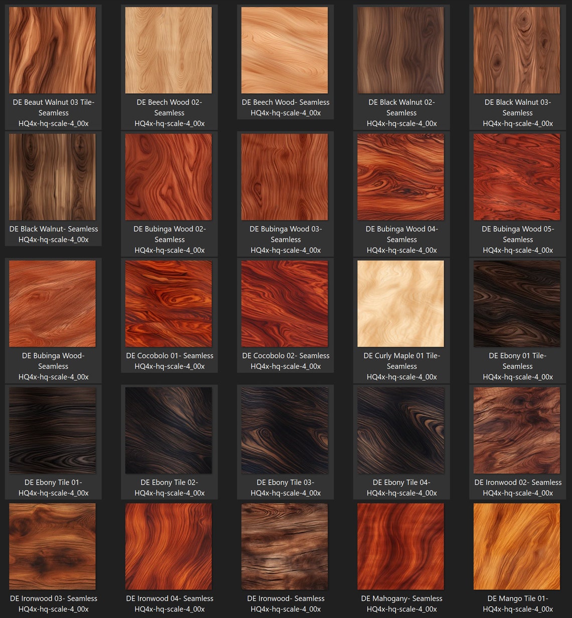 105 Exotic Wood Grain Textures, Commercial Use, High-quality ...