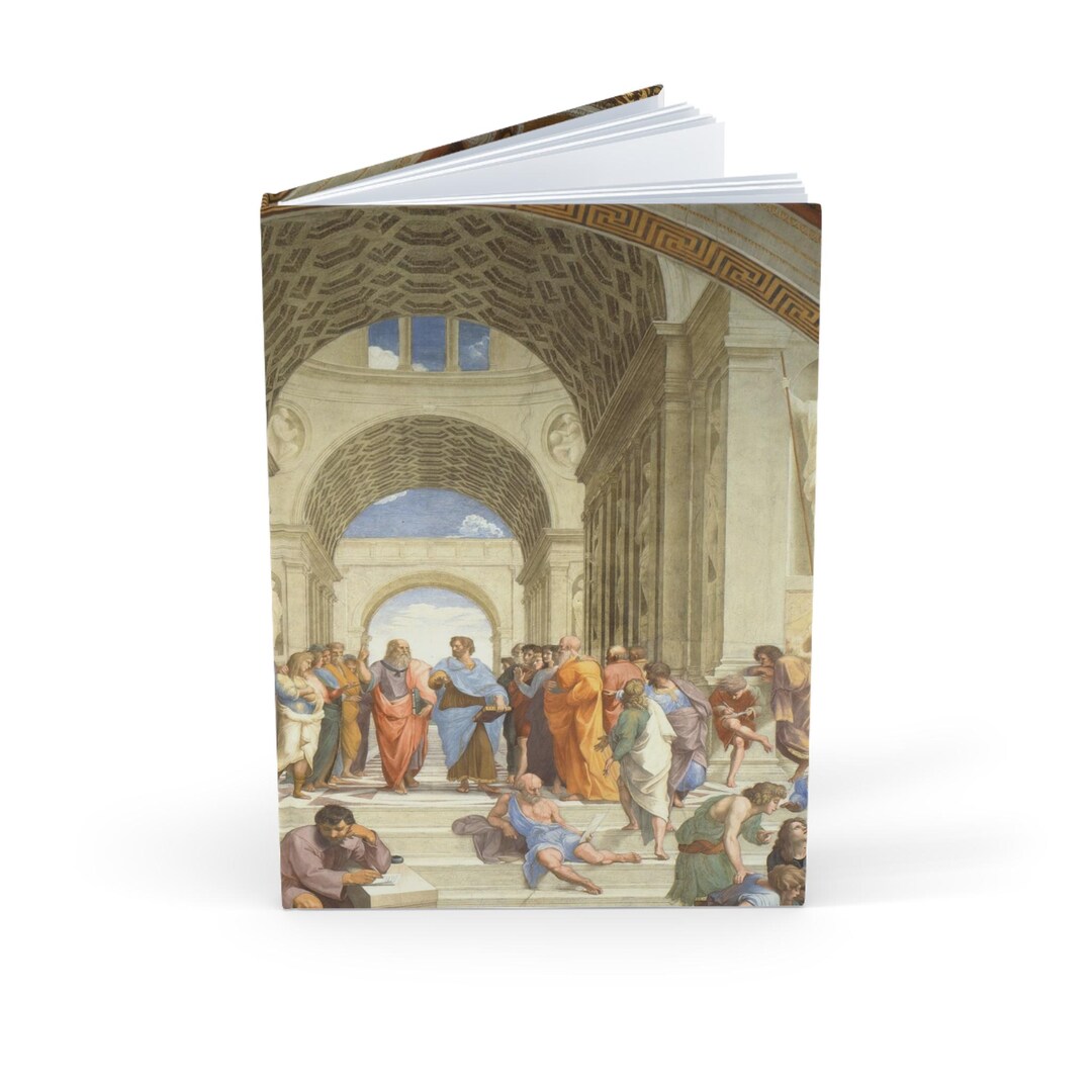 The School of Athens Journal | Philosophy Gift, Artist Sketchbook ...