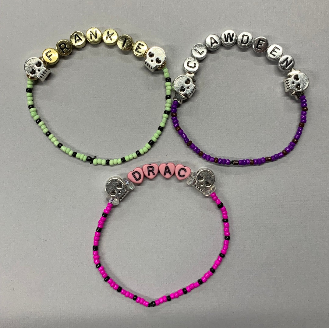 Monster High Beaded Friendship Bracelets - Etsy