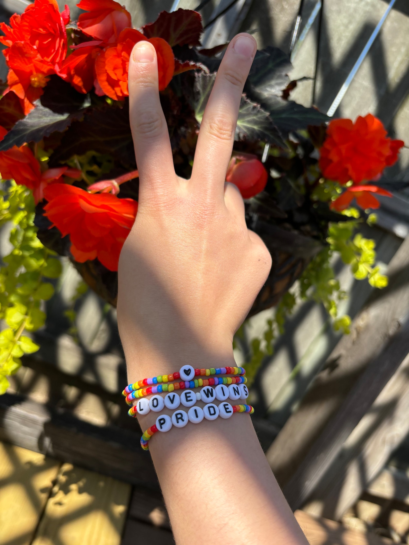 Pride Bracelets // Pride Flag Bracelets // Pride Month Bracelets // Beaded Bracelets // Beaded ...