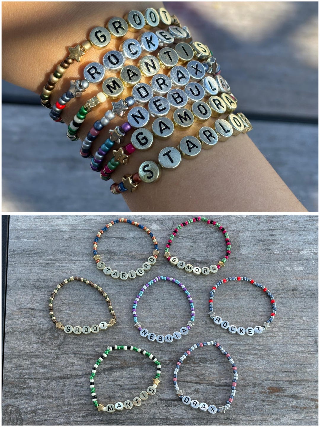 Guardians of the Galaxy Friendship Bracelets // Gotg Bracelets ...