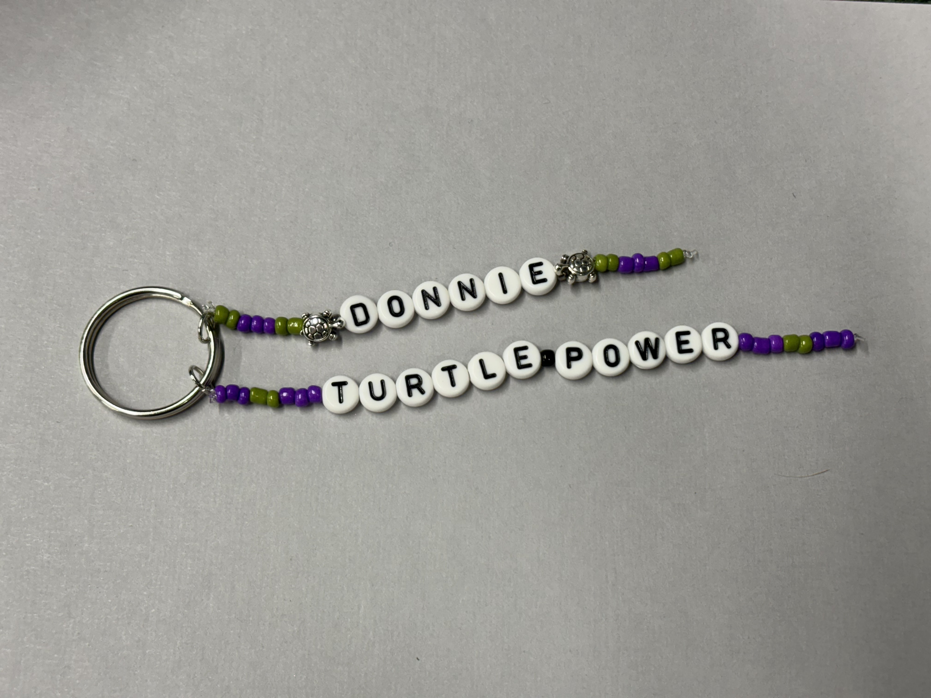 TMNT Name Keychains - Etsy
