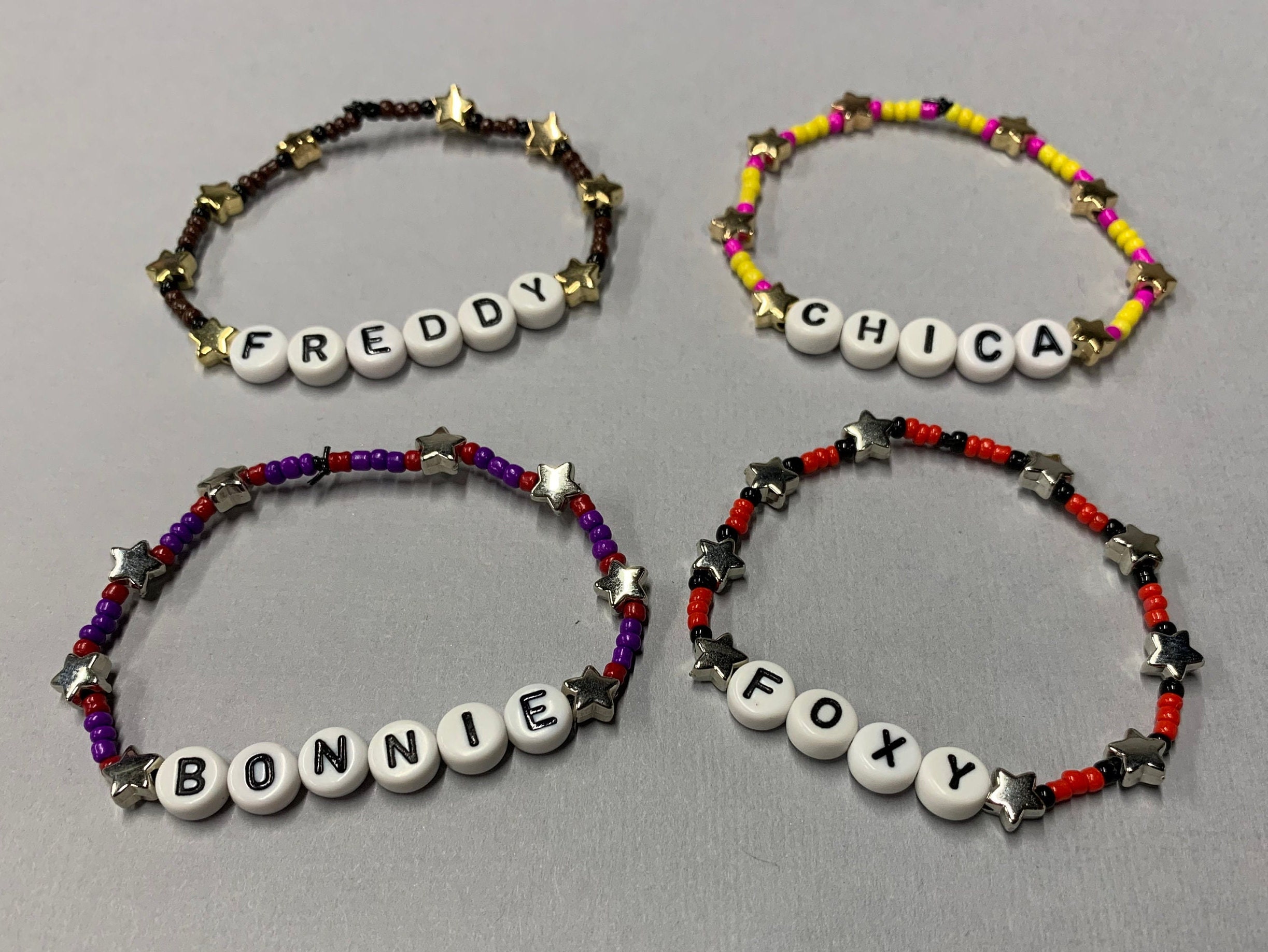 Five Nights at Freddys // Original Animatronics Character Beaded ...