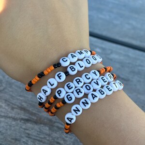 Camp Half-blood Bracelets // PJO Friendship Bracelets // Percy ...