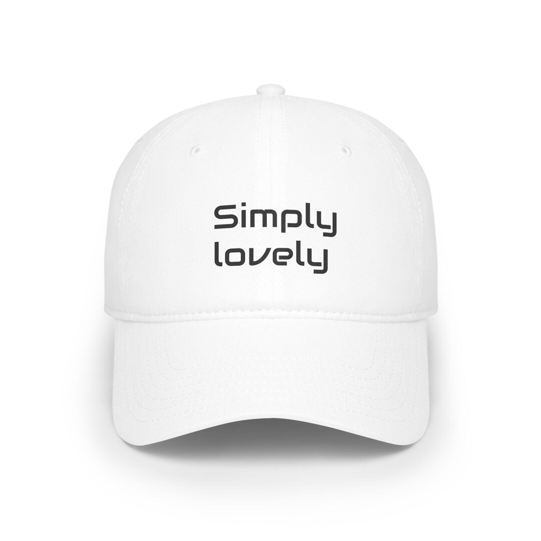 Max Verstappen 'simply Lovely' Baseball Cap Hat - F1 Fan Quote - Etsy