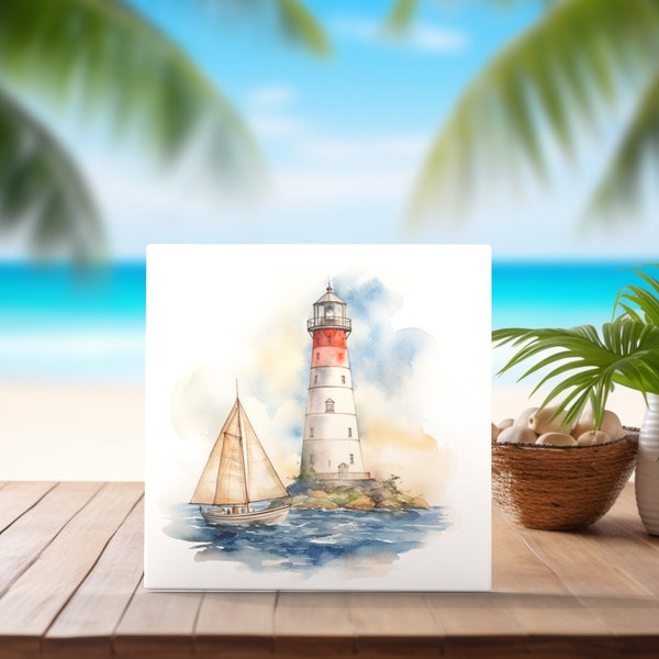 Nautical Tile - Etsy