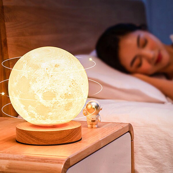 Levitating Moon Lamp - Etsy Canada