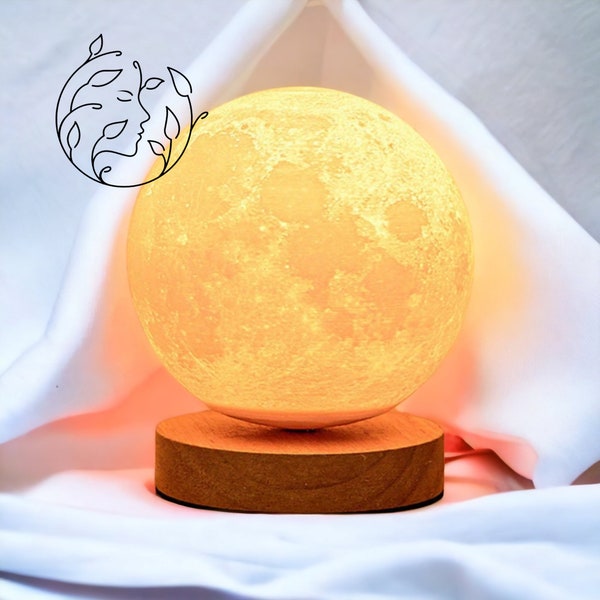 Levitating Moon Lamp - Etsy Canada