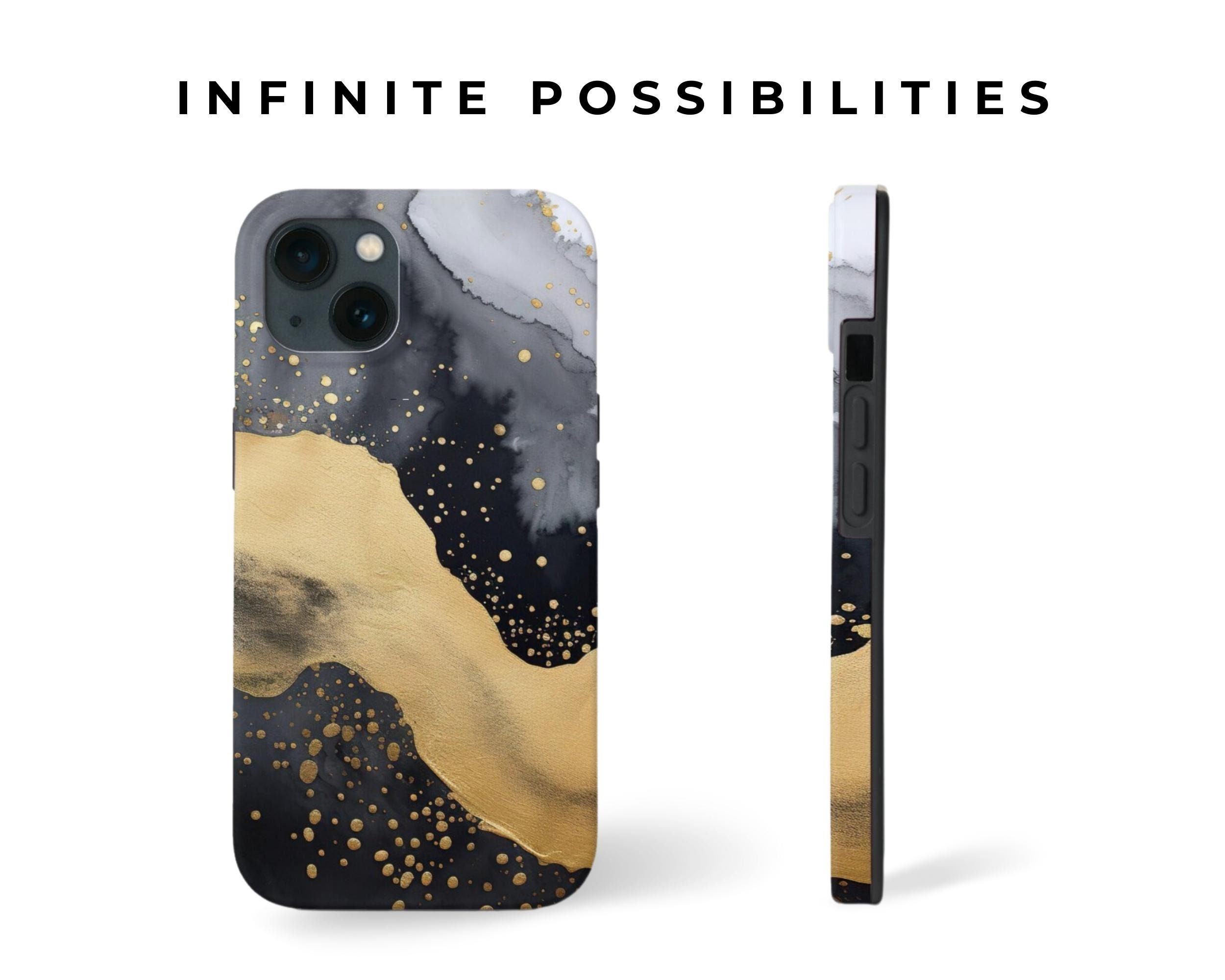 Black and Gold Abstract Digital Papers - Luxurious Watercolor Designs ...