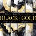 Black and Gold Abstract Digital Papers - Luxurious Watercolor Designs ...