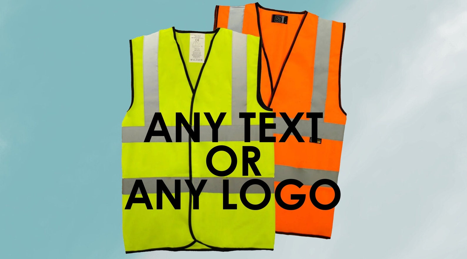 Personalised High Vis Vest for All Purposes Custom Printed High Vis ...