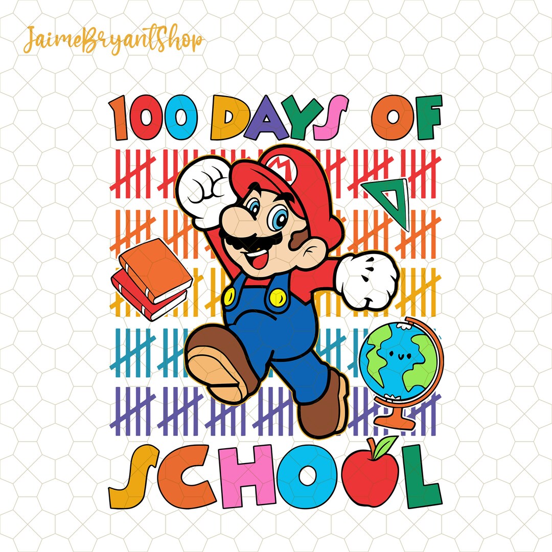 100 Days of School Cartoon Png, Happy 100 Days of School Png, Boy Girl ...