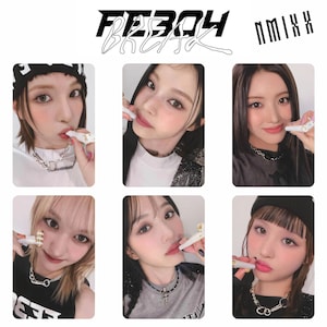 Nmixx " Fe304 Break " All Member Photocards (PC) Template - Digital ...