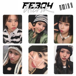 Nmixx " Fe304 Break " All Member Photocards (PC) Template - Digital ...