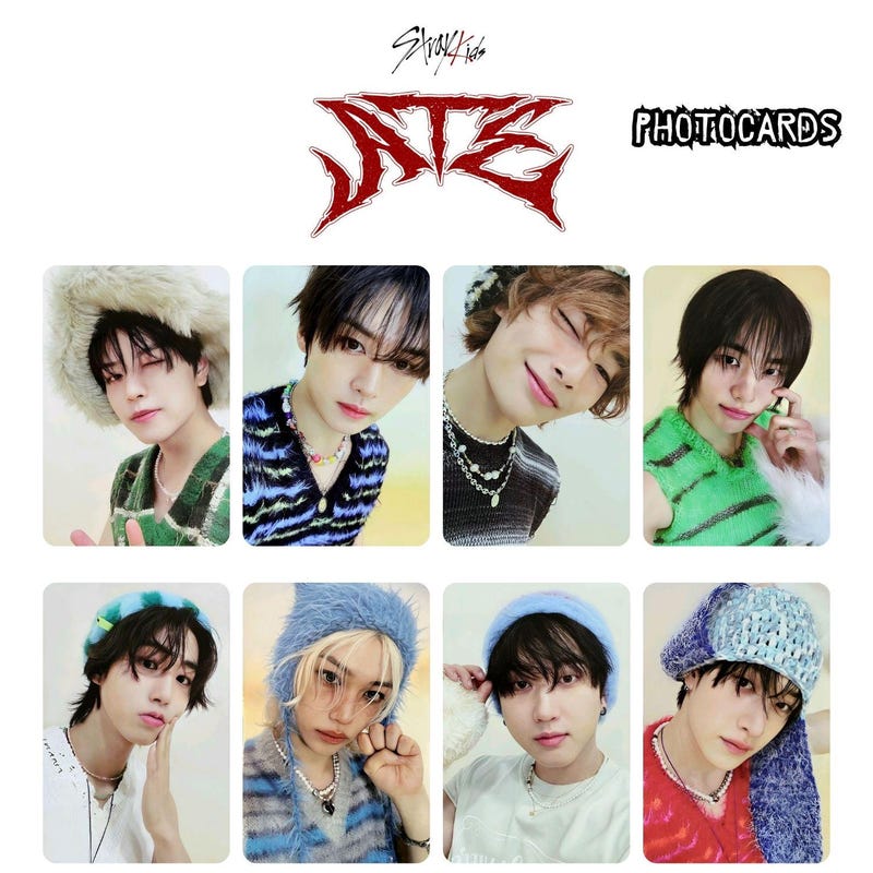 Skz Photocard Template - Etsy