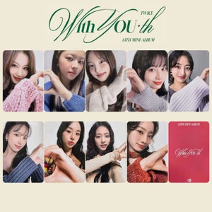 Twice " With Youth " Nemo Glowing Ver. Photocards (PC) Template ...