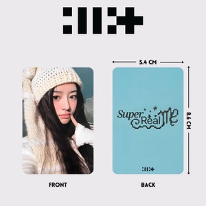 ILLIT " Super Real Me " All Member PC Template (20 Pcs Back and Front ...