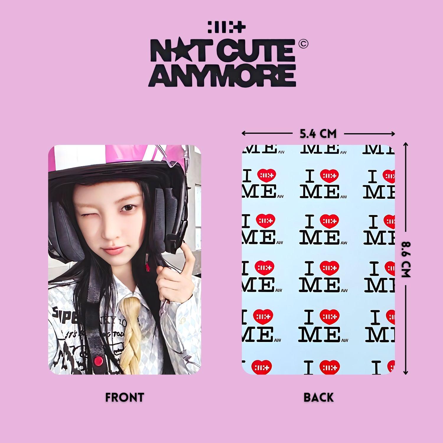 ILLIT " Not Cute Anymore " All Member PC Template (20 Pcs Back and ...