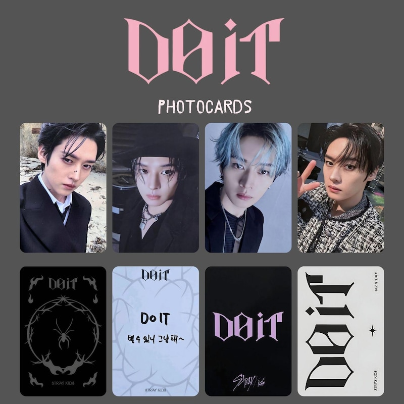 Stray Kids Do It Photocards - Etsy