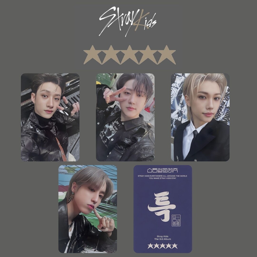 Stay Kids " 5 Star " Digipack Ver Pob PC Template 1 - Digital Download ...