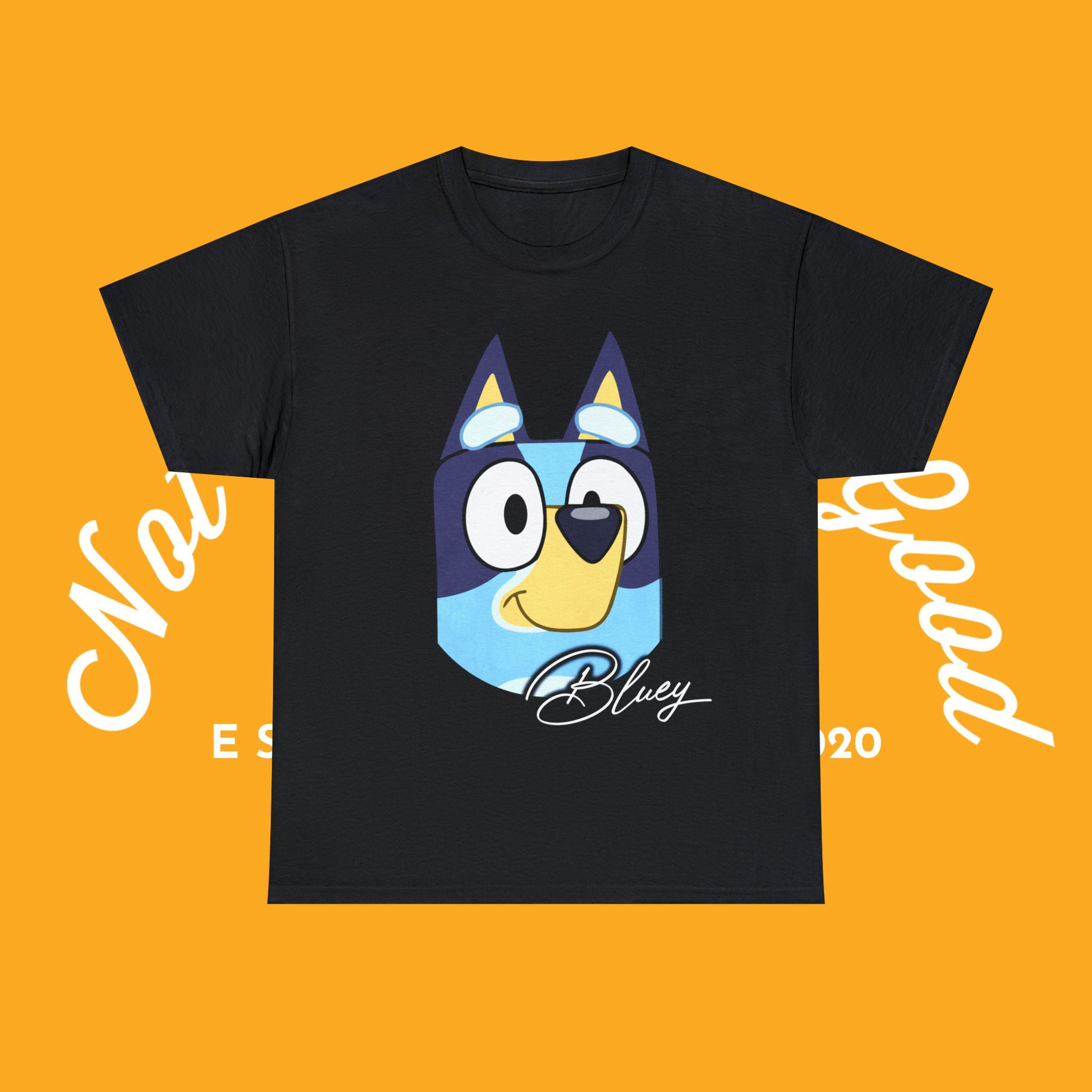 Kid/adult Bluey Big Face Shirt Fun Matching Bluey Family - Etsy Canada