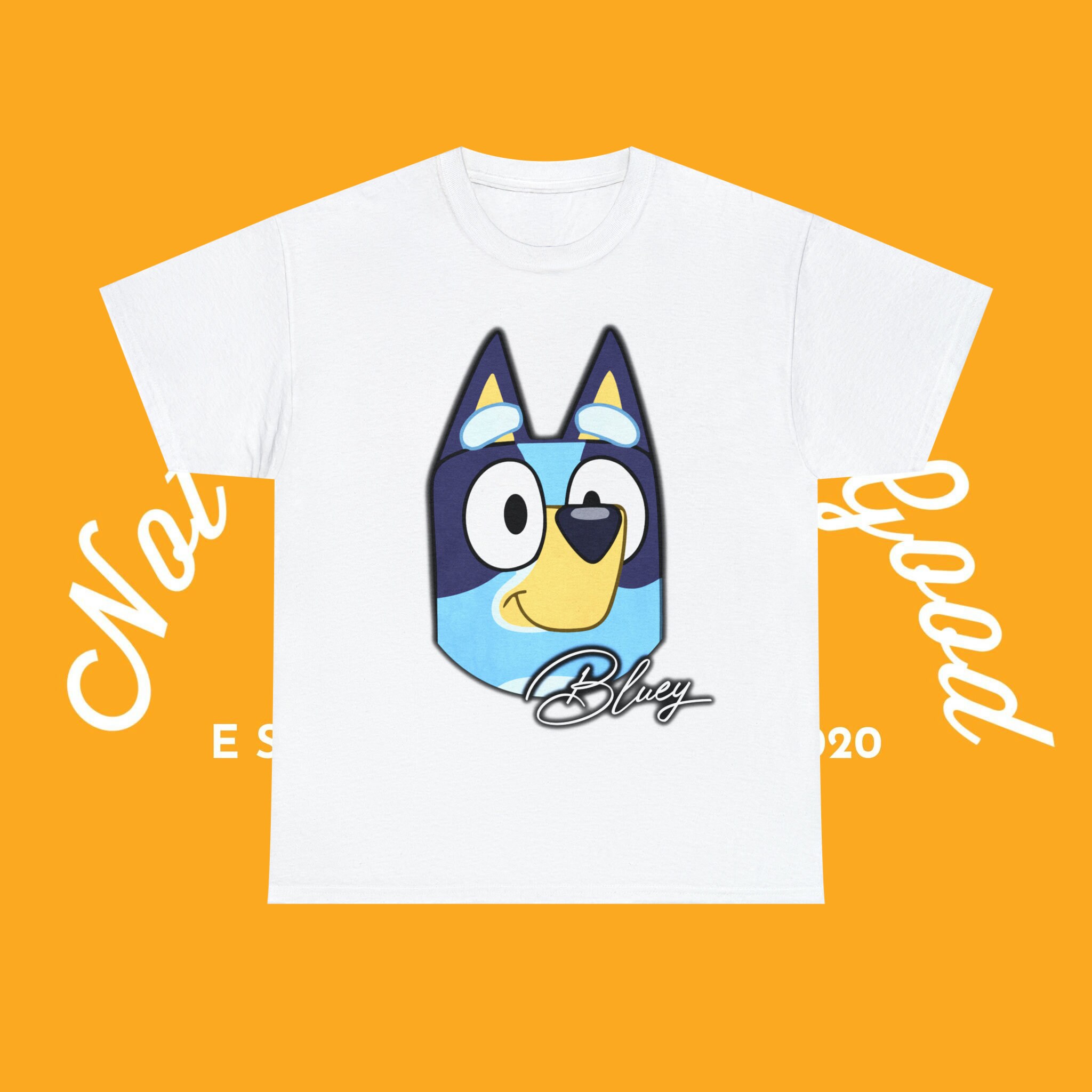 Kid/adult Bluey Big Face Shirt Fun Matching Bluey Family - Etsy Canada