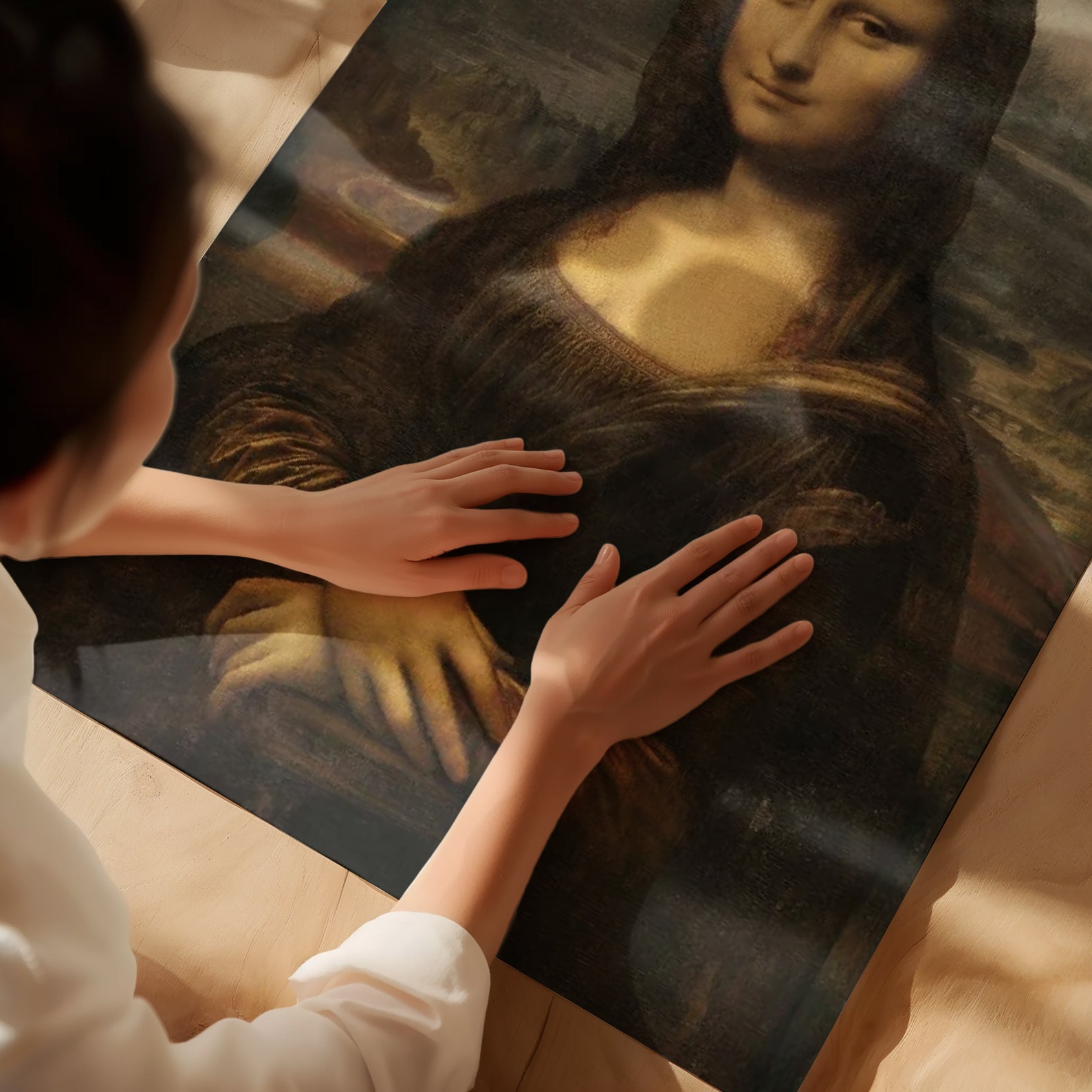 Leonardo Da Vinci, Mona Lisa, 1503 La Gioconda, Woman Portrait Fine Art ...