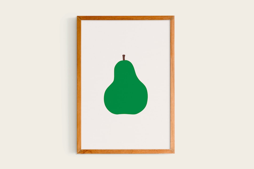 Enzo Mari, La Pera the Pear, 1963 Enzo Mari Print, Enzo Mari Exhibition ...