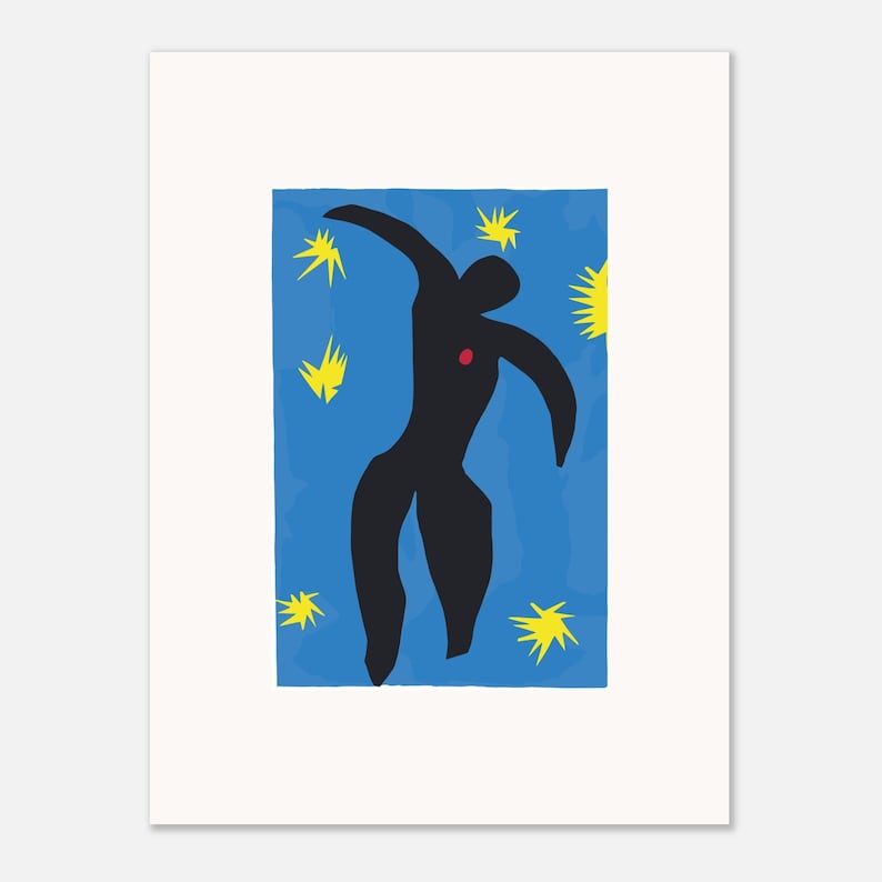 Henri Matisse Icarus 1947 | Matisse Exhibition Poster, Dancing Icarus ...