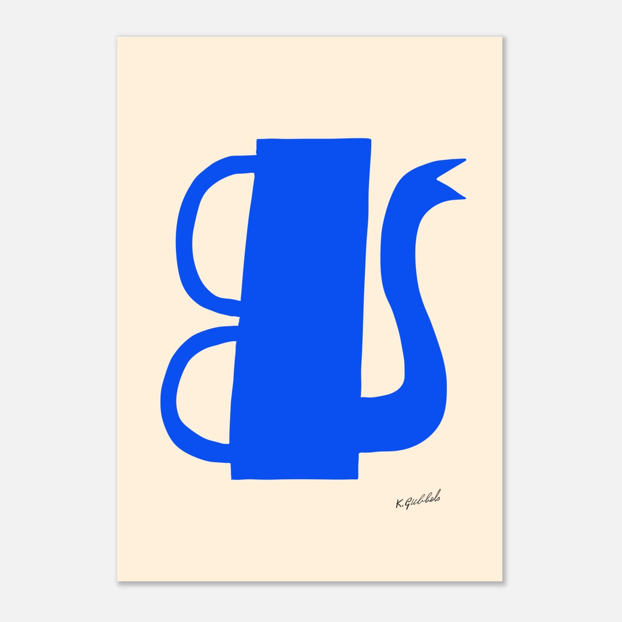 Klaas Gubbels De Blauwe Kan 1934 Representatie Gubbels print, Gubbels ...