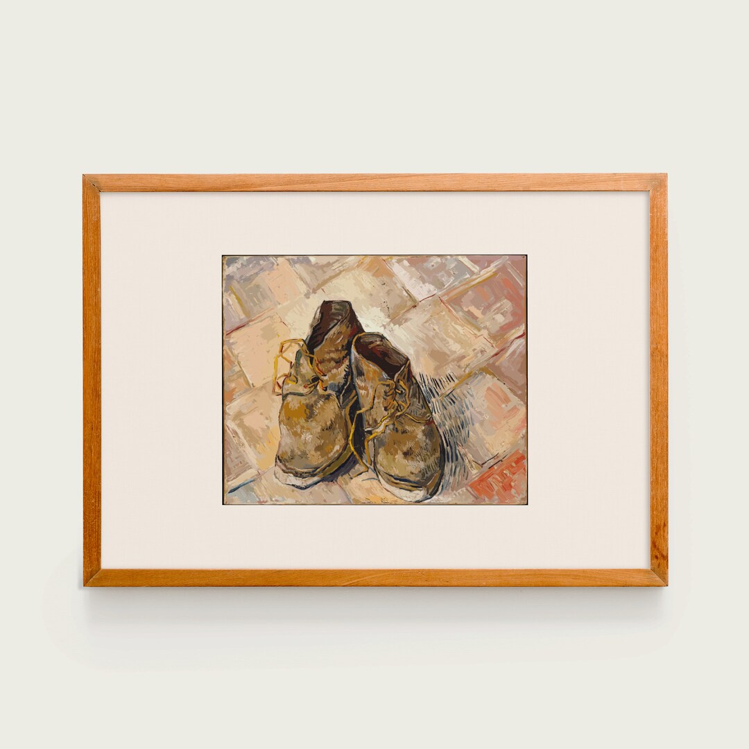 Vincent Van Gogh, Shoes, 1888 | Exhibition Poster, Van Gogh Poster ...